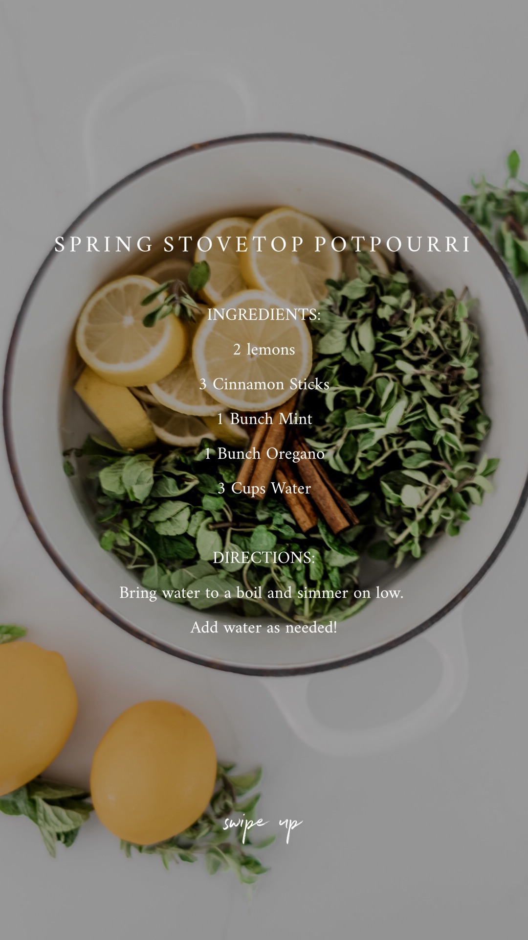 Spring Stovetop Potpourri – Halfway Wholeistic