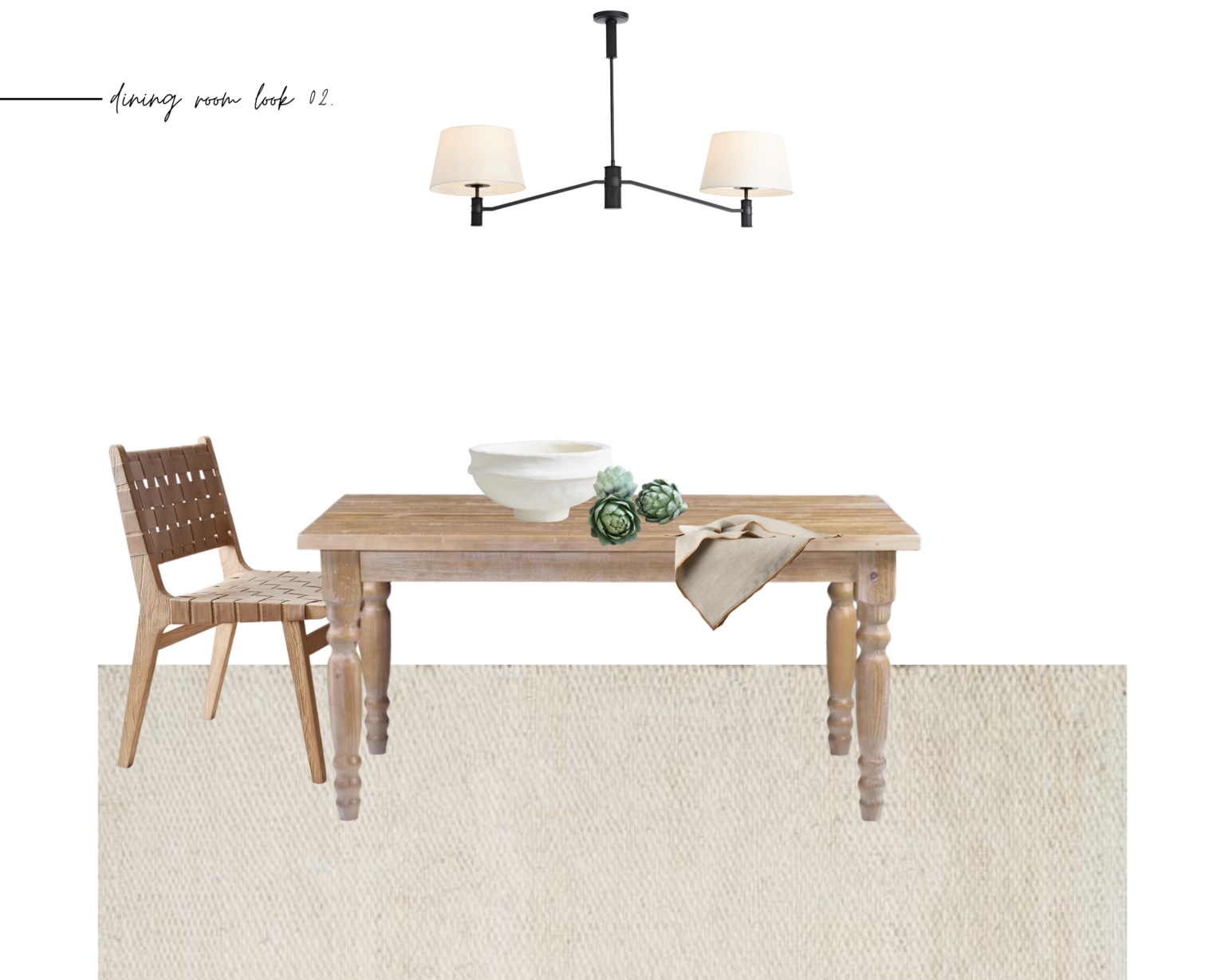 Three Curated Dining Room Designs – Halfway Wholeistic